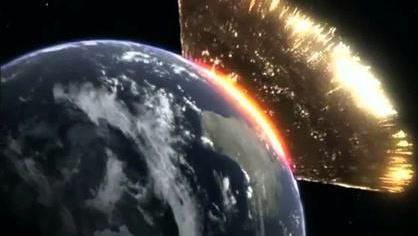 宇宙奥秘,模拟陨石撞击地球