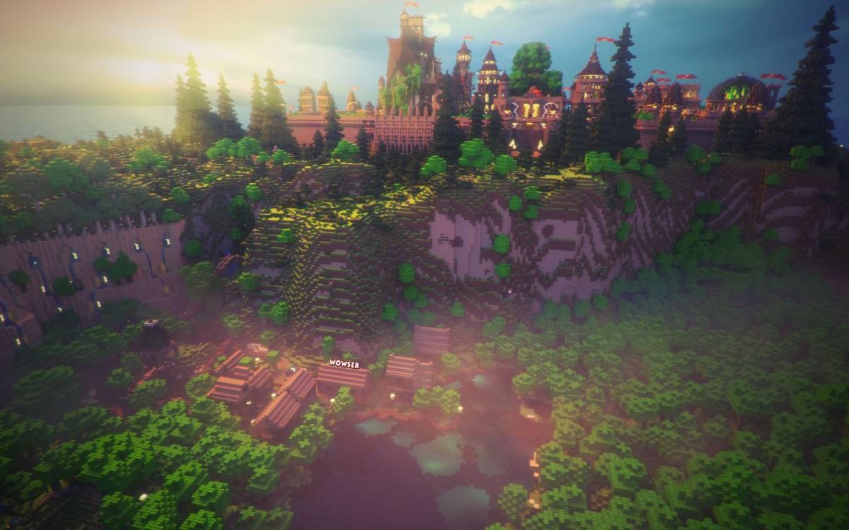 我的世界服务器游玩开服啦