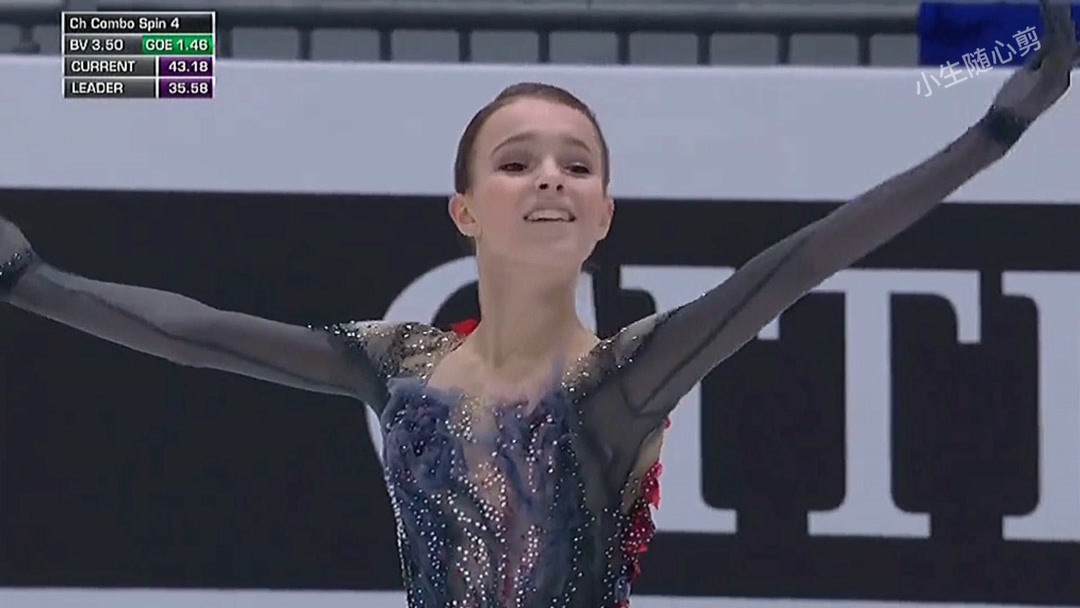 女神来了:俄罗斯花样滑冰运动员谢尔巴科娃