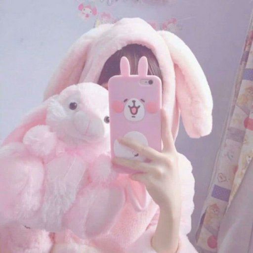 粉粉嫩嫩的小兔叽 