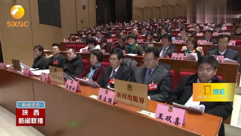 陕西省政协十二届二次会议举行第二次全体会议,12位委员发言