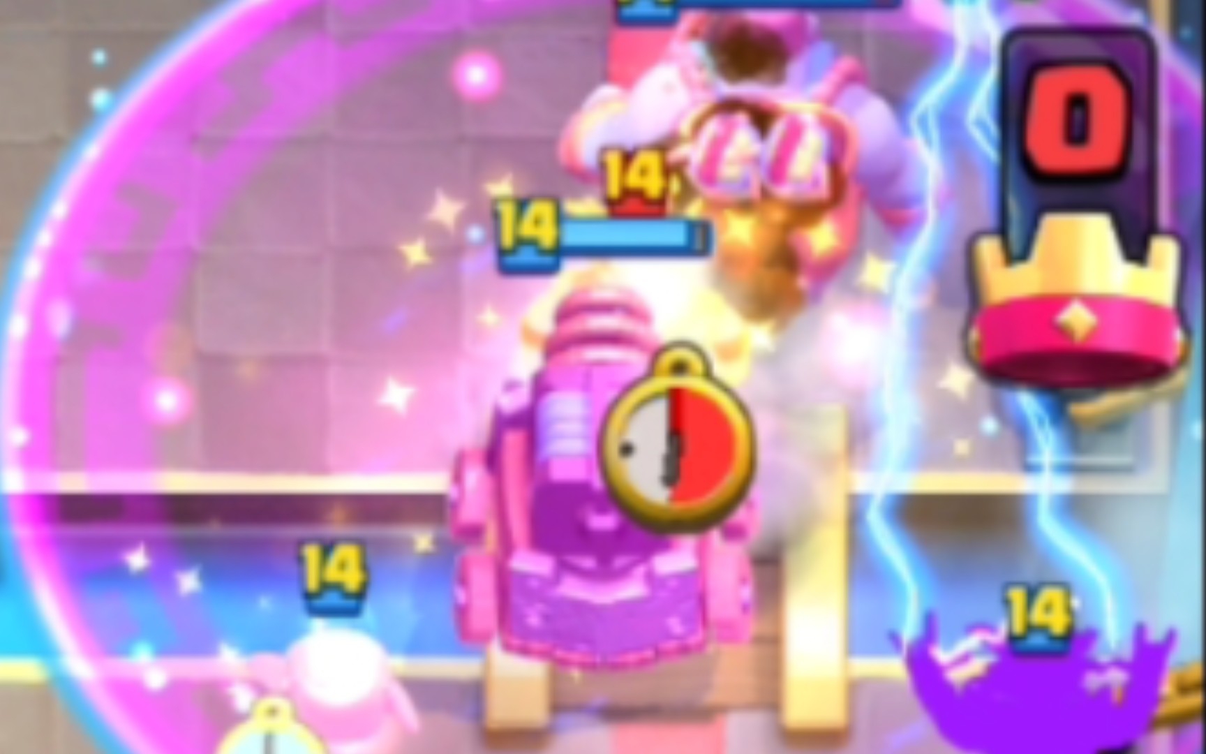 【皇室战争】6400+狂暴电车细节教学