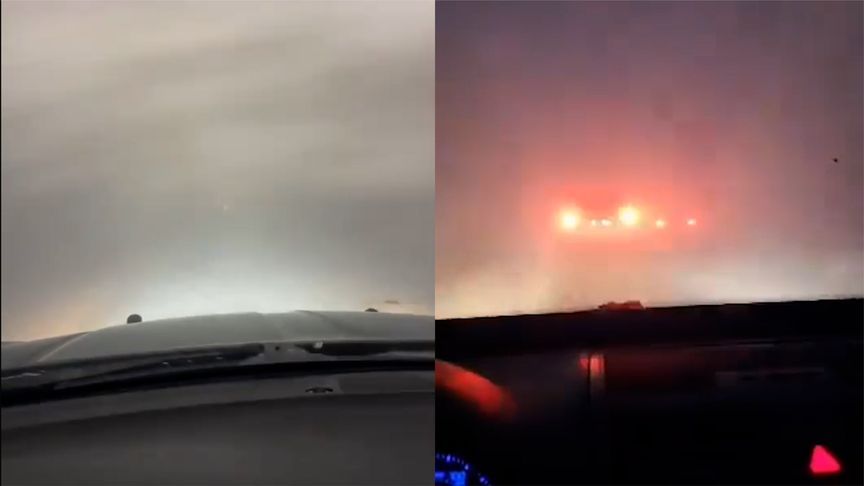 超强冬季风暴袭击美国:狂风暴雪中道路"隐身" 2400趟航班被取消