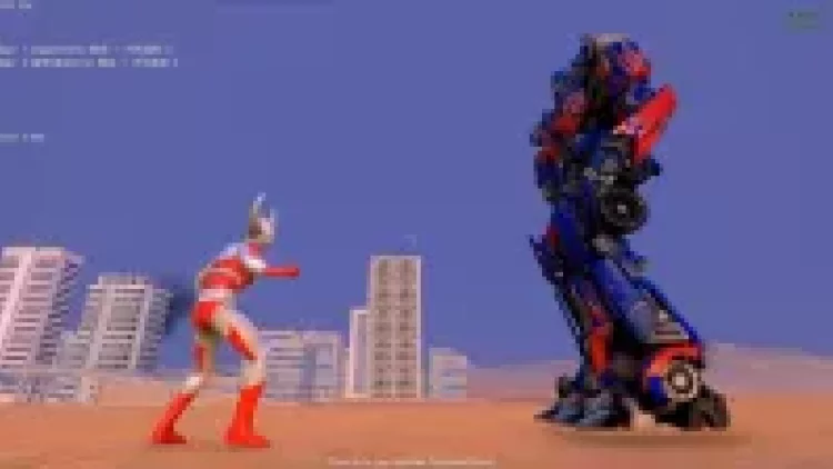 史诗战争模拟器:当变形金刚擎天柱遇到奥特之父,最后谁能赢?