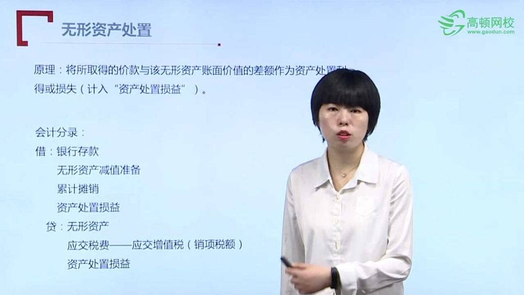 CPA注册会计师《会计》第5章-10-无形资产处置