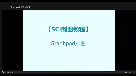 【SCI制图教程】视频讲解:Graphpad拼图