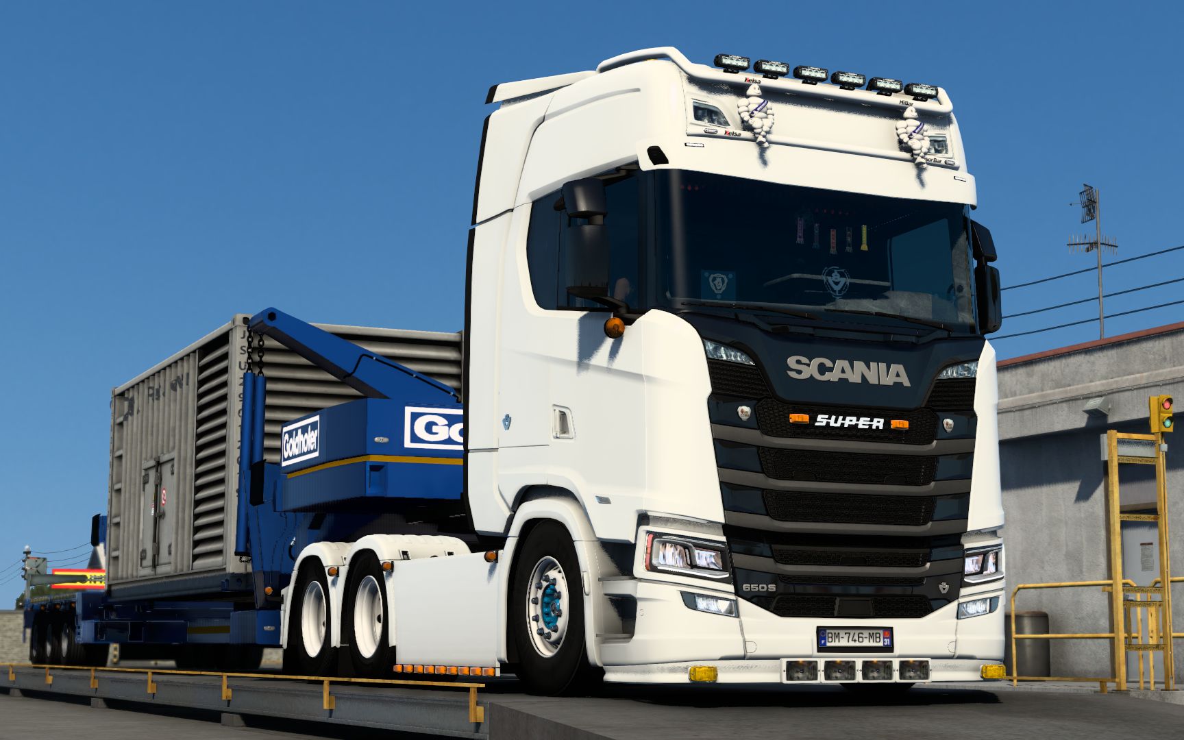 【欧洲卡车模拟2】新拖车运输