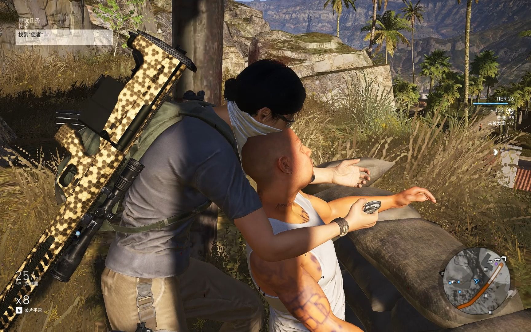 幽灵行动荒野极限难度欧寇罗省份主线任务:使者