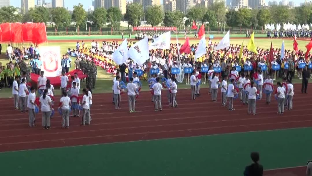 嘉善县第35届中小学生“三好杯”运动会开幕式