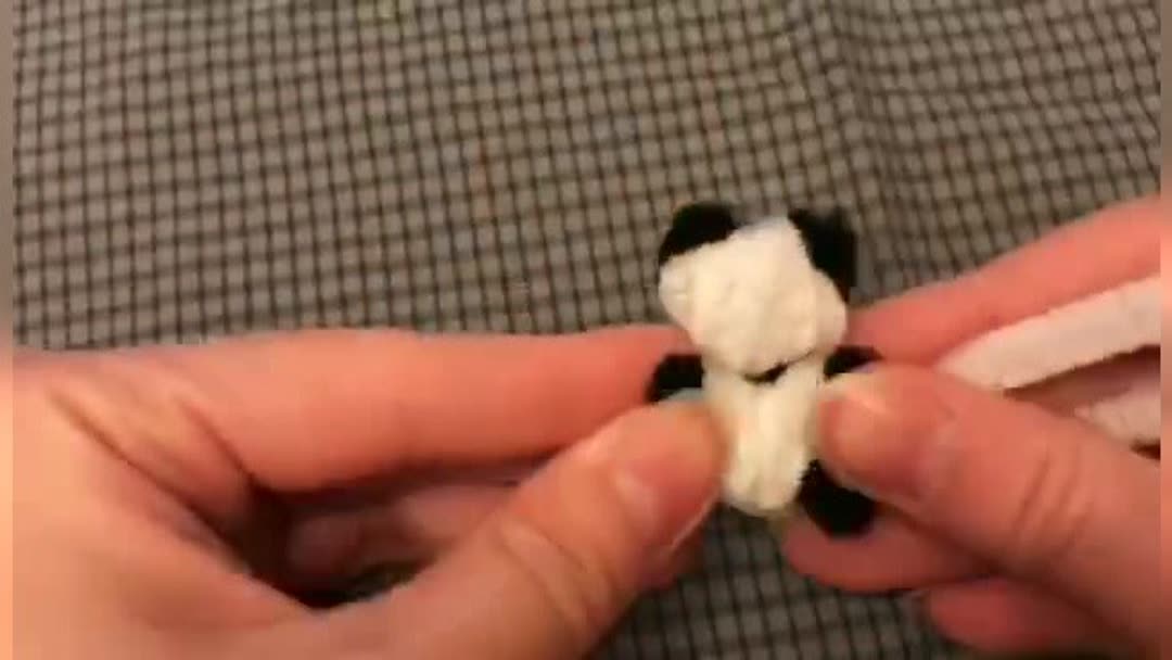 小熊扭扭棒教程 手工教程 手工小熊