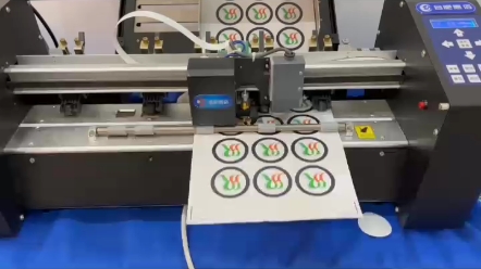 彩色不干胶标签机+全自动异形模切机一步到位高清高质高效小订单的...