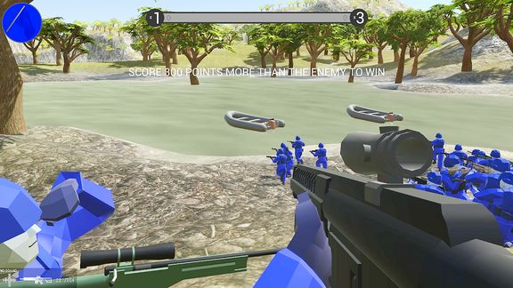 战地模拟器:敌人战舰来了,兄弟们摧毁它!