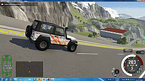beamng drive 车祸模拟器,超级大跳台,损车游戏