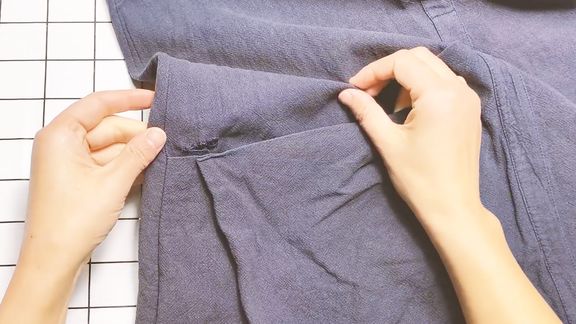 修补破洞衣服的新技巧终于找到,无需刺绣,老少皆宜,方法简单