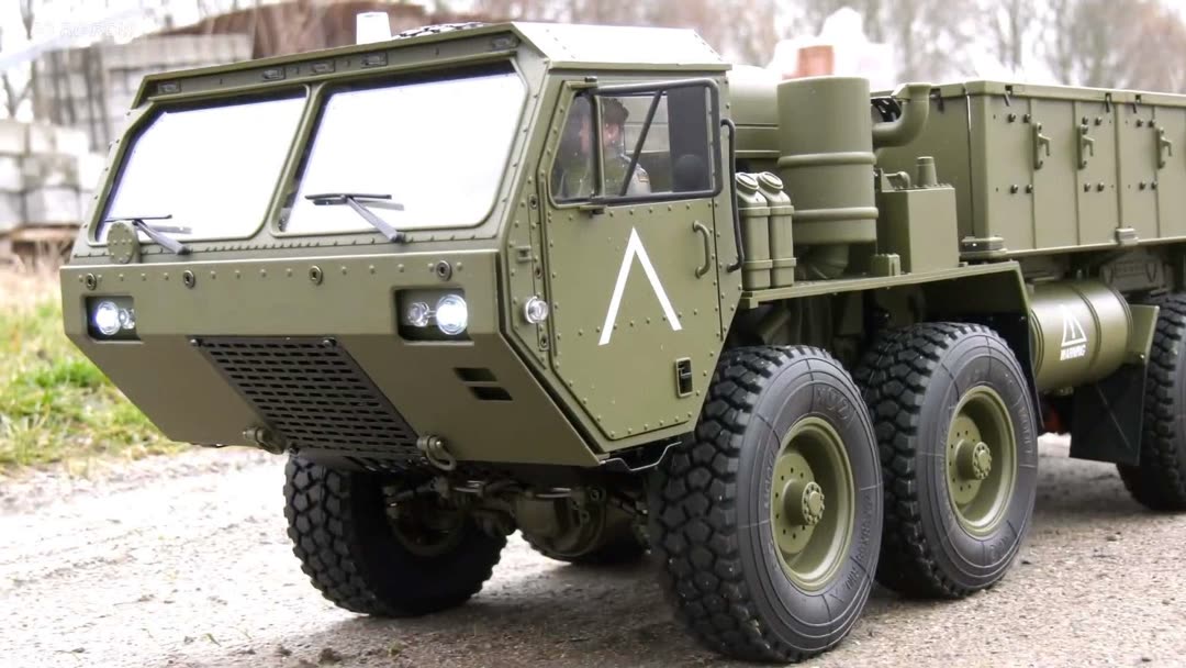 【模型世界】超重型载重卡车M983遥控模型开箱