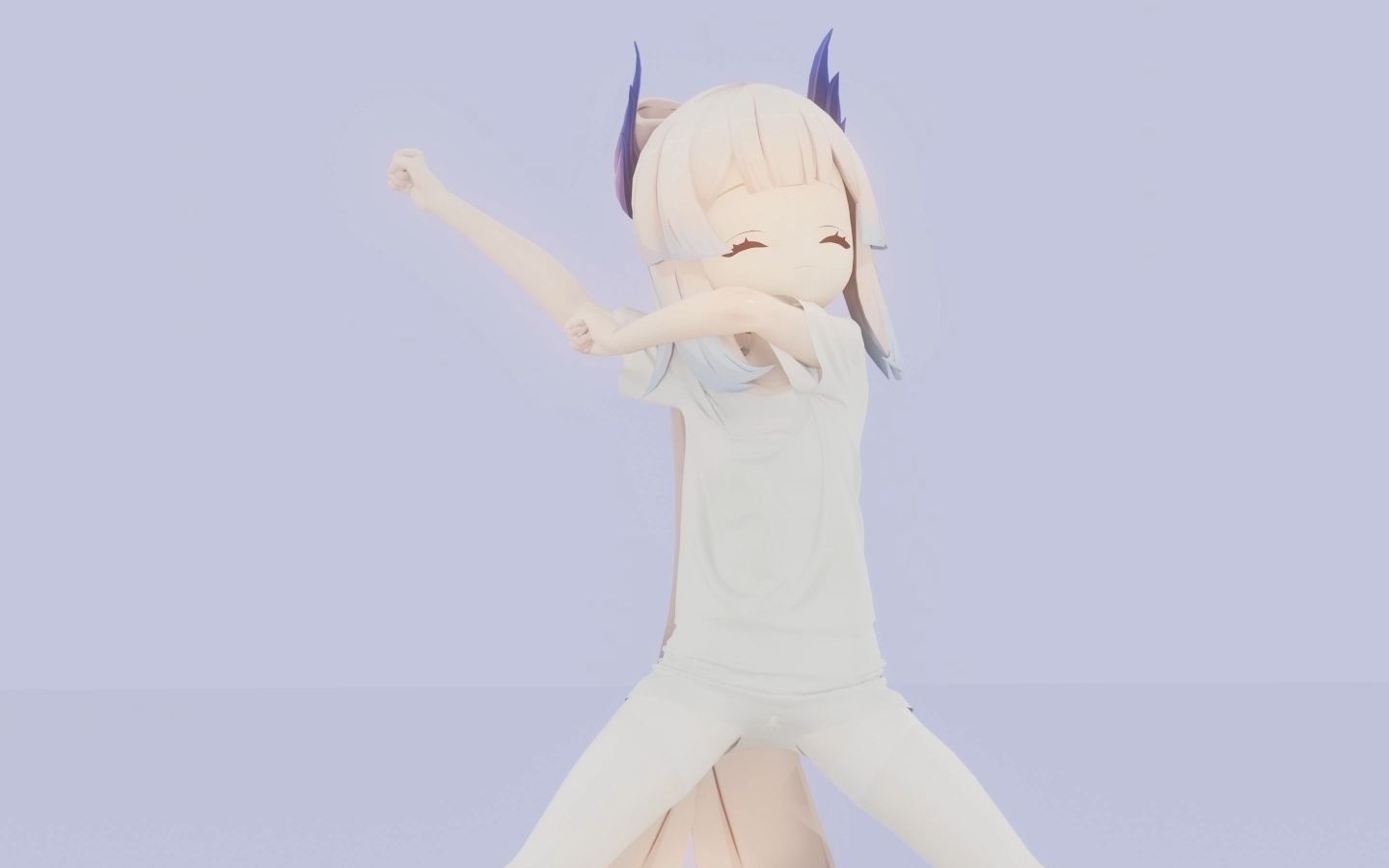 【MMD原神布料】小心海正在治疗自己