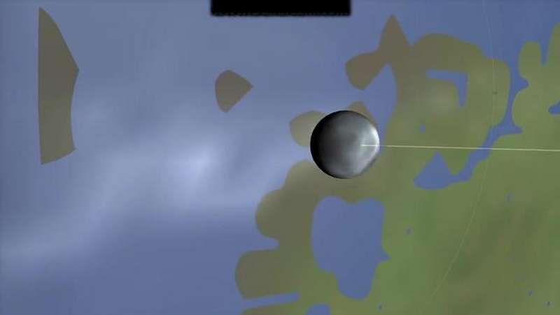 【动画模拟一颗小行星撞击地球后形成希克苏鲁伯陨石坑】 【动画...