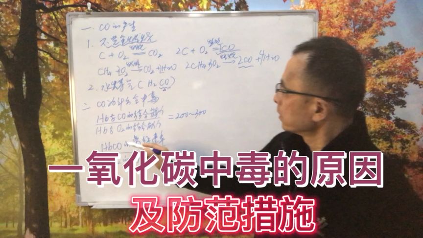 科普化学知识:一氧化碳中毒的原因及其防范措施