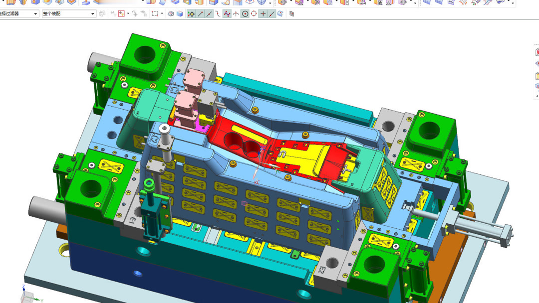 汽车模具设计9-汽车中控模具设计结构详解