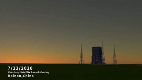 天问一号火星软着陆,国外网友模拟制作。看完有点热血沸腾!