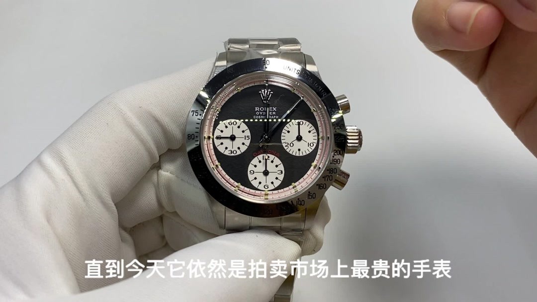 WM劳力士保罗纽曼迪通拿复古计时腕表评测