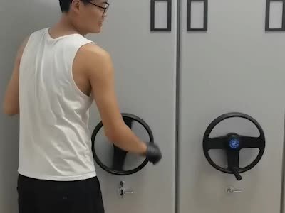 档案室手动密集柜