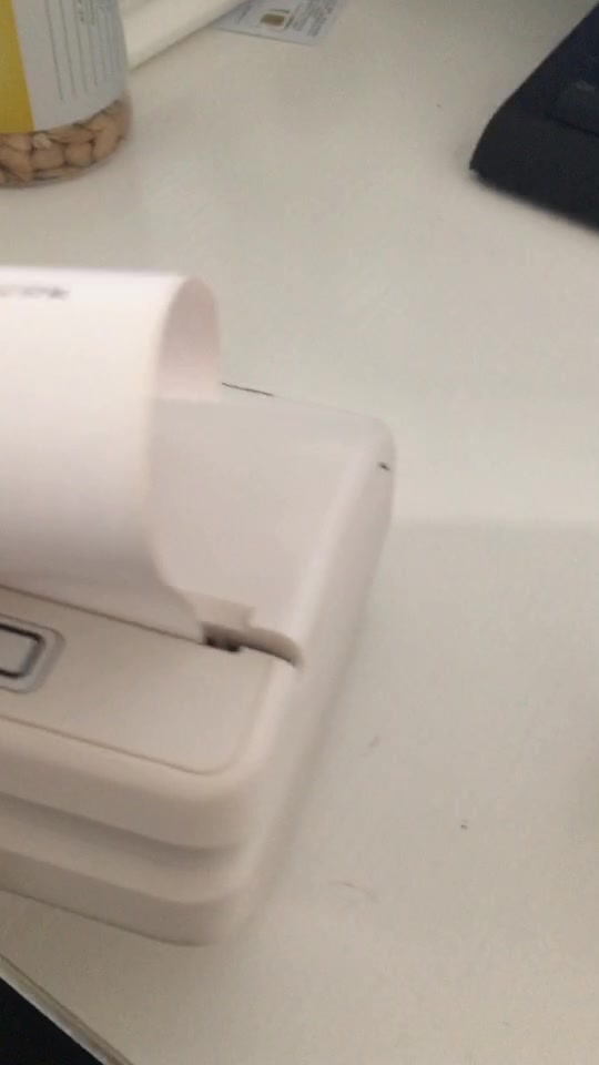 云打印机 热敏打印机 对对机如何更换打印纸(教程) (1)