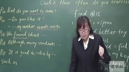 英语初中2上__Unit2 How often do you exercise(Part
