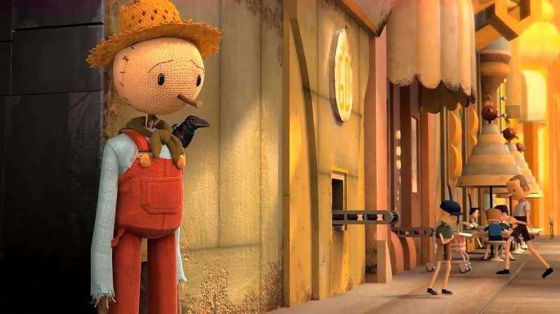 动画短片,稻草人城市!