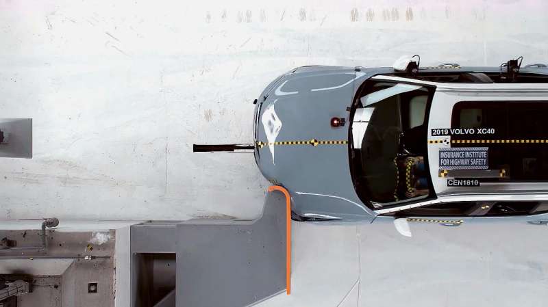 沃尔沃的汽车有多结实?看看2019款XC40的碰撞测试你心里就有数了