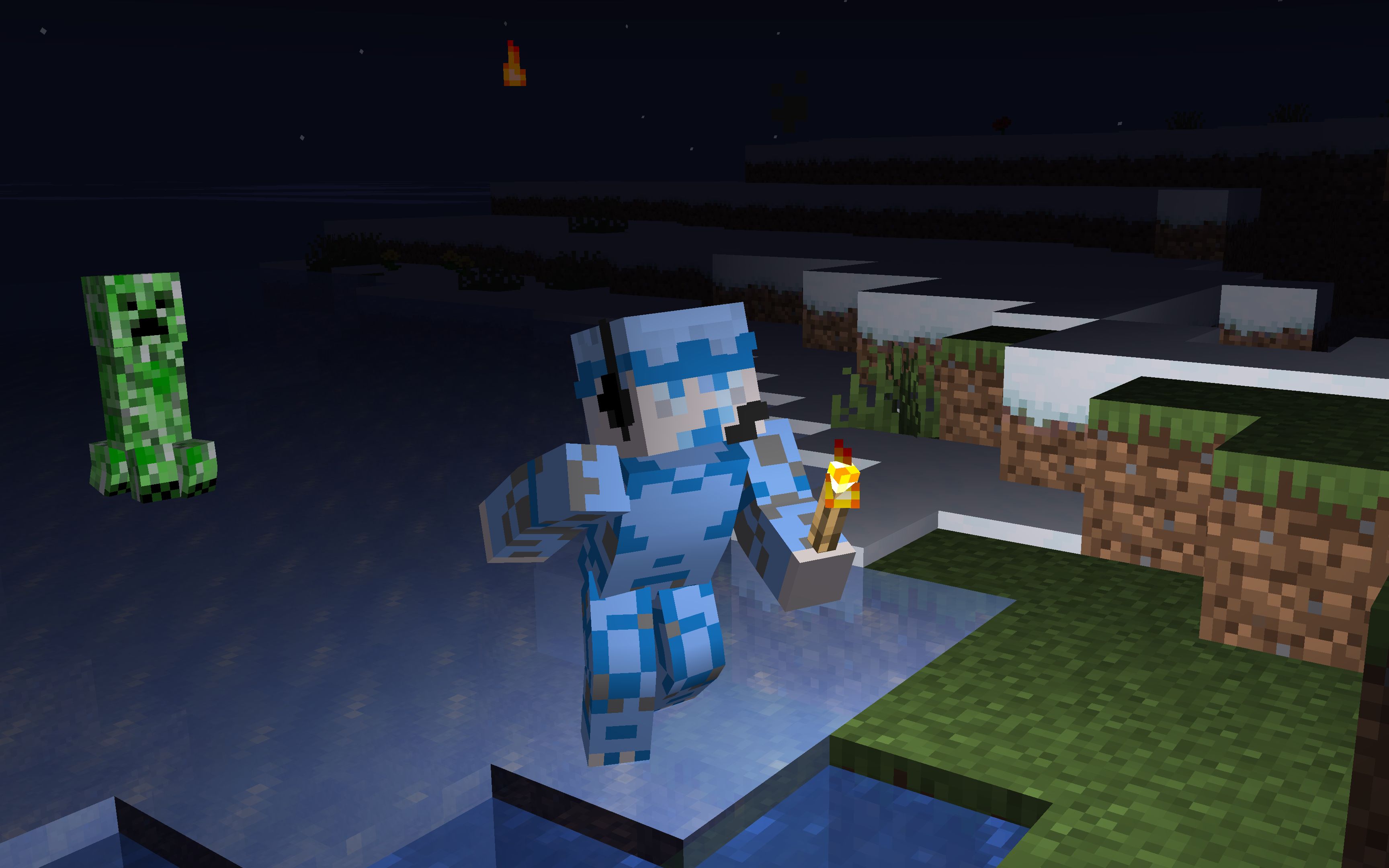 【我的世界 · hypixel】萌新第一次打空岛战争的被虐现场