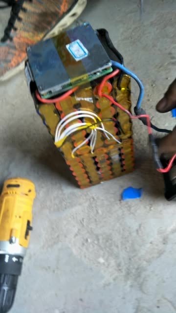 拆个电动车锂电池应该够用了