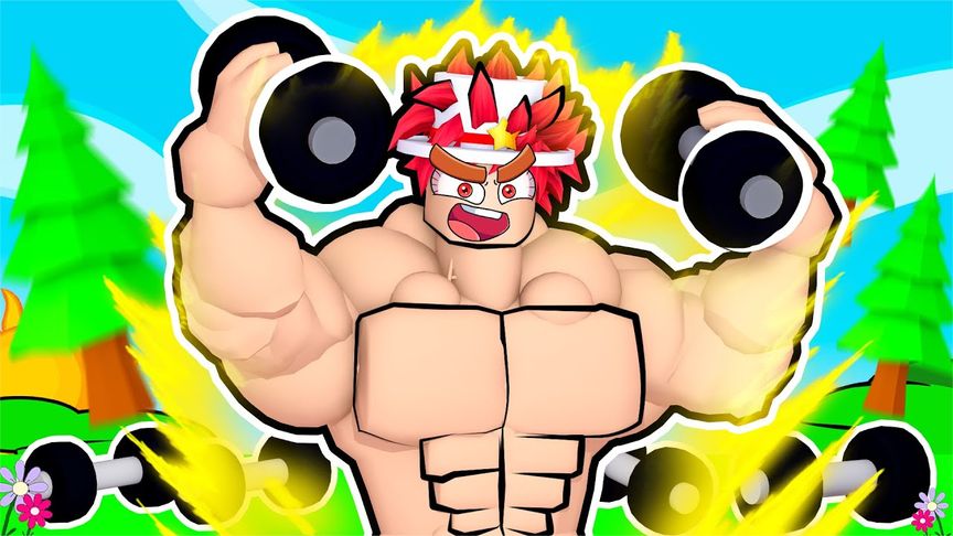 Roblox健身训练模拟器:召唤健身教练!变身超级宝贝!小格解说