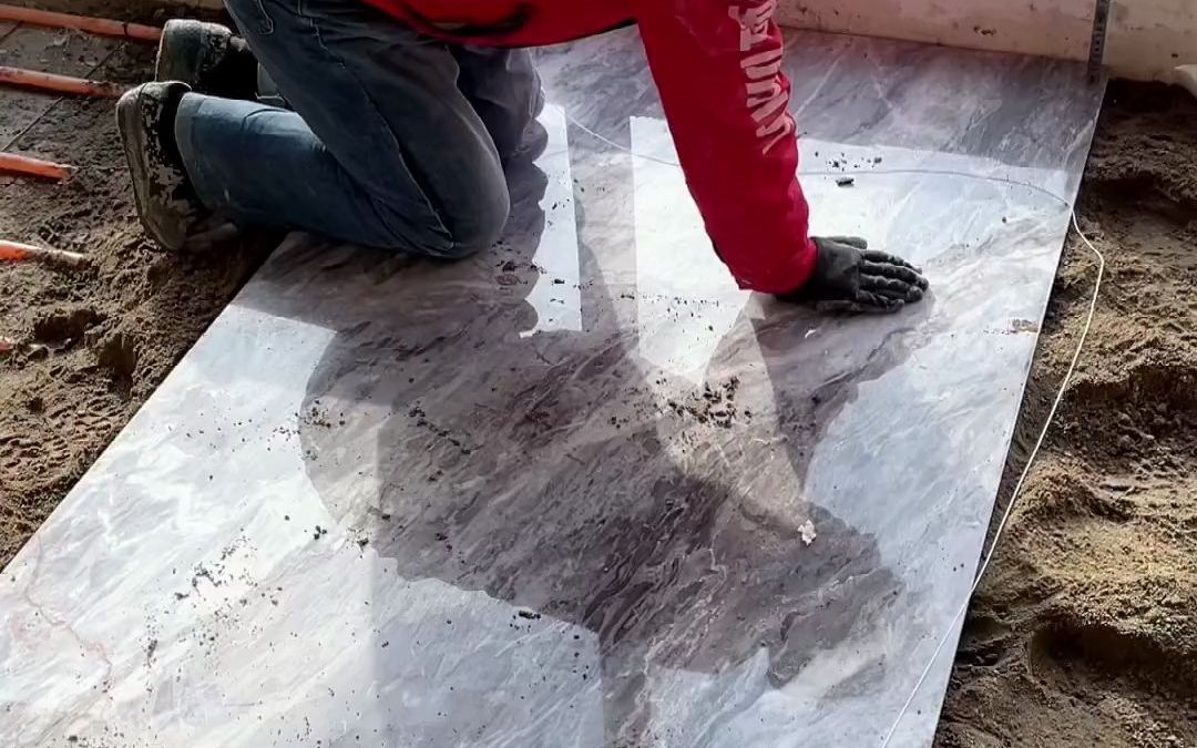 家里装修,瓦工贴砖施工要用多少水泥石子呢,记住这个公式计算商家...