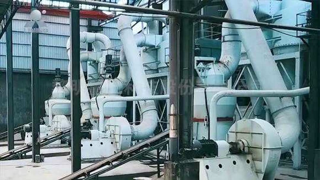 山东淄博MTW175欧版磨粉机现场