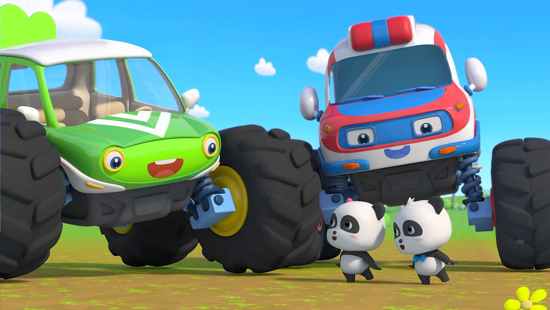 宝宝巴士儿歌 第701集 你好怪兽车