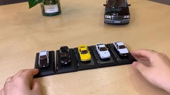 京商 头文字D AE86 RX7 汽车模型 开箱 洋小车