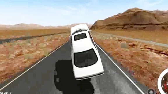 BeamNG:奔驰各种碰撞测试,看着就爽!