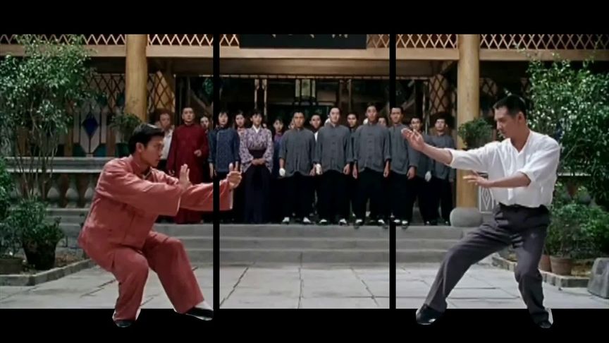 震撼裸眼3D!仿佛在眼前油管大神编程制作李连杰 陈真痛揍敌手!