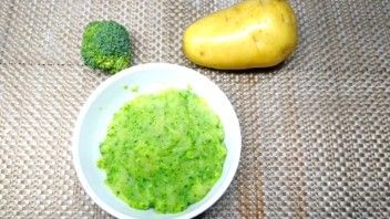 婴儿添加辅食食谱之西兰花土豆泥,再也不用为宝宝添加辅食发愁了