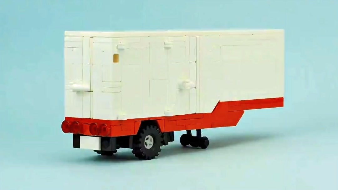 乐高积木拼装:3D教程版 半挂车