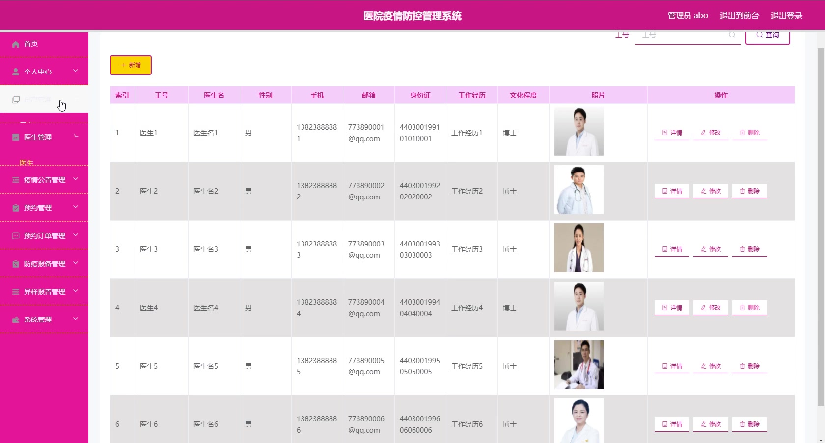 [计算机毕业设计]基于SSM的艺诚美业管理系统