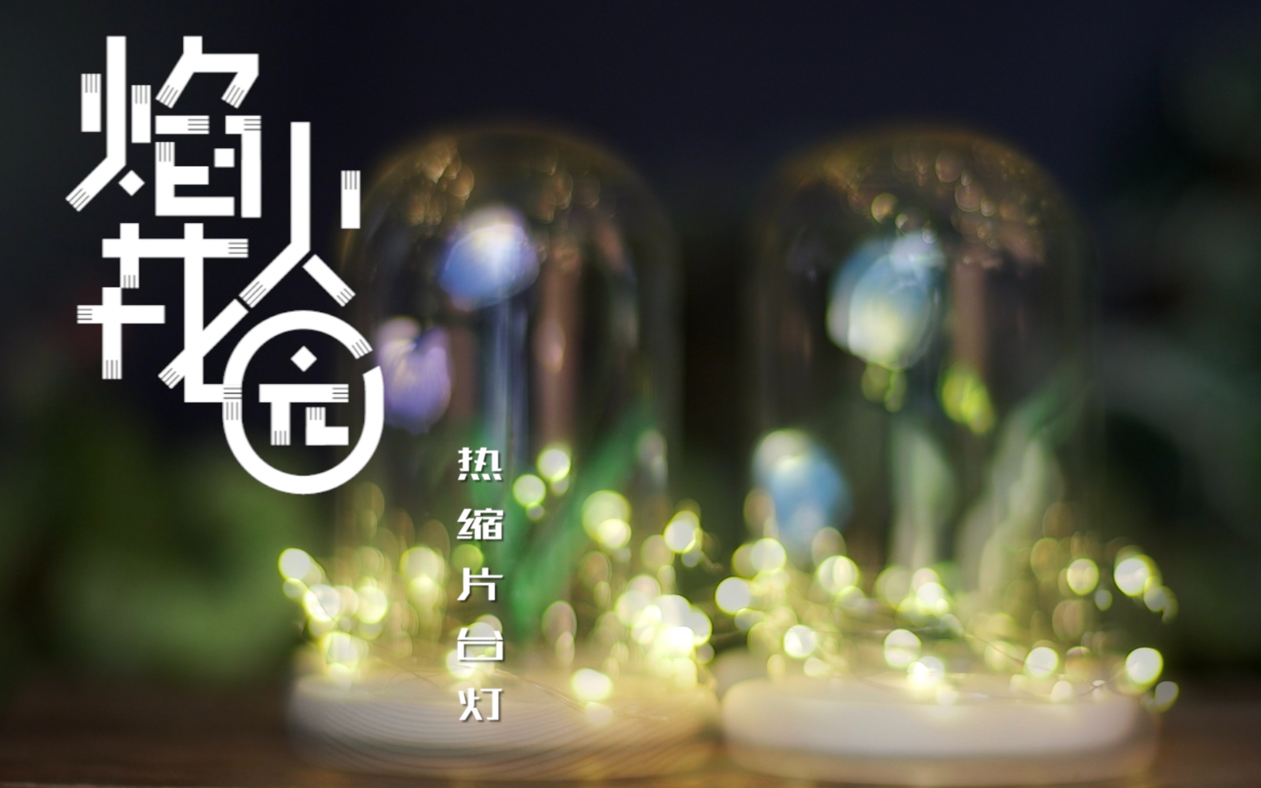 【焰火花园#91】唯美热缩片床头灯饰