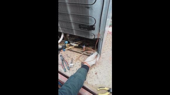 电冰箱压缩机铜管焊接