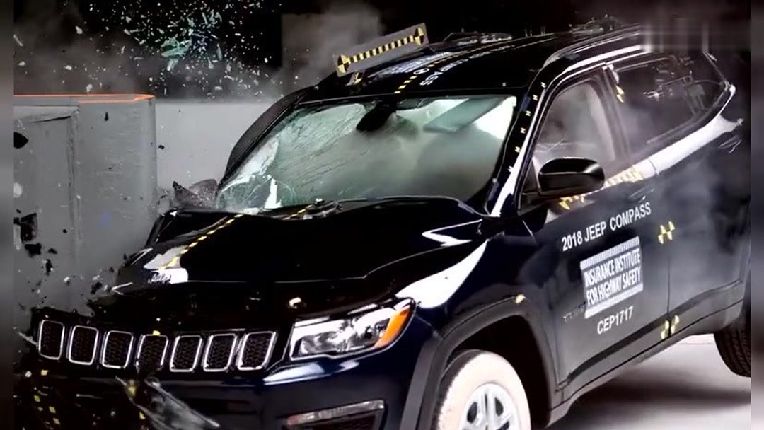 Jeep新款指南者 IIHS碰撞测试视频曝光