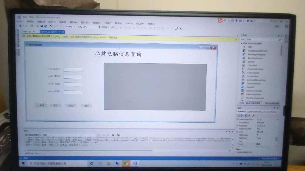 c#,桌面应用开发,信息查询系统