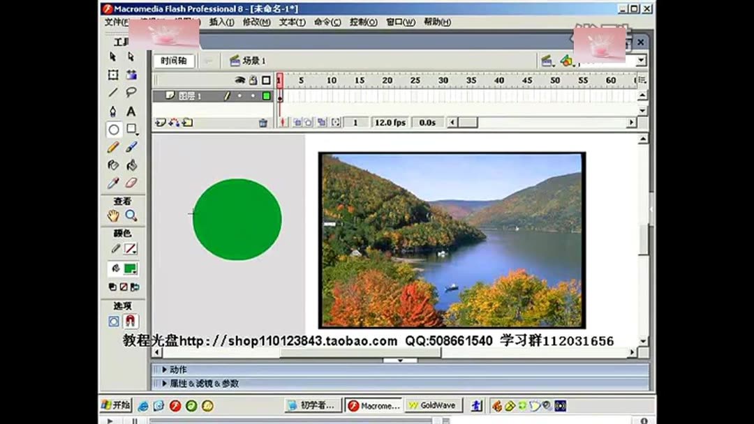 flash教程flash动画制作教程flash教程实例1.2