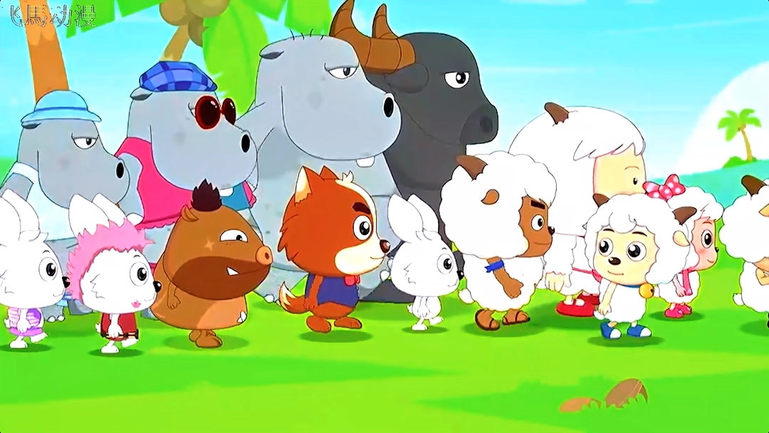 喜羊羊:青青草原每年一度的美食节庆典,灰太狼也要来凑热闹!