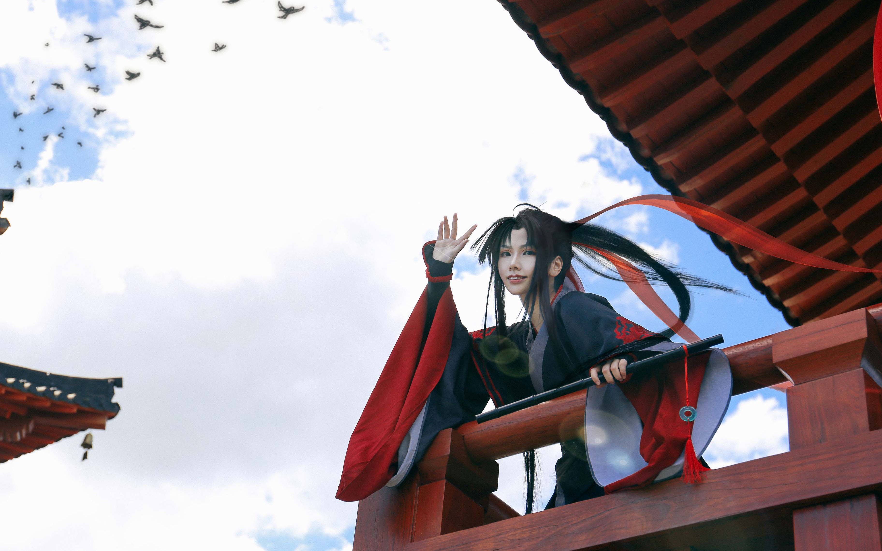 【水土cos后期教程】没有板子怎么后期添加头发?只需三分钟!