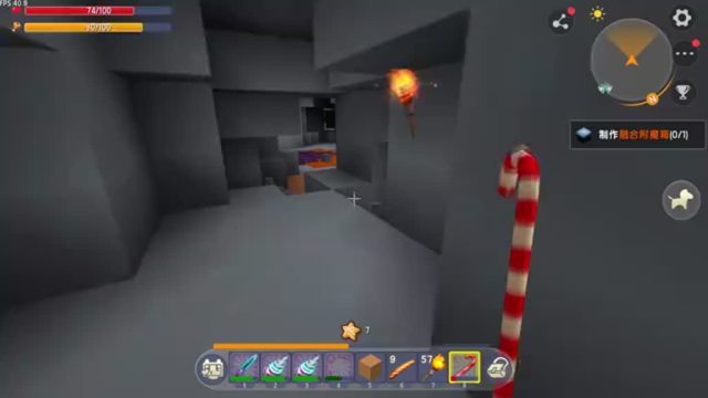 迷你世界184:我去11层矿洞挖钻石,刚抬头看见一个地牢!